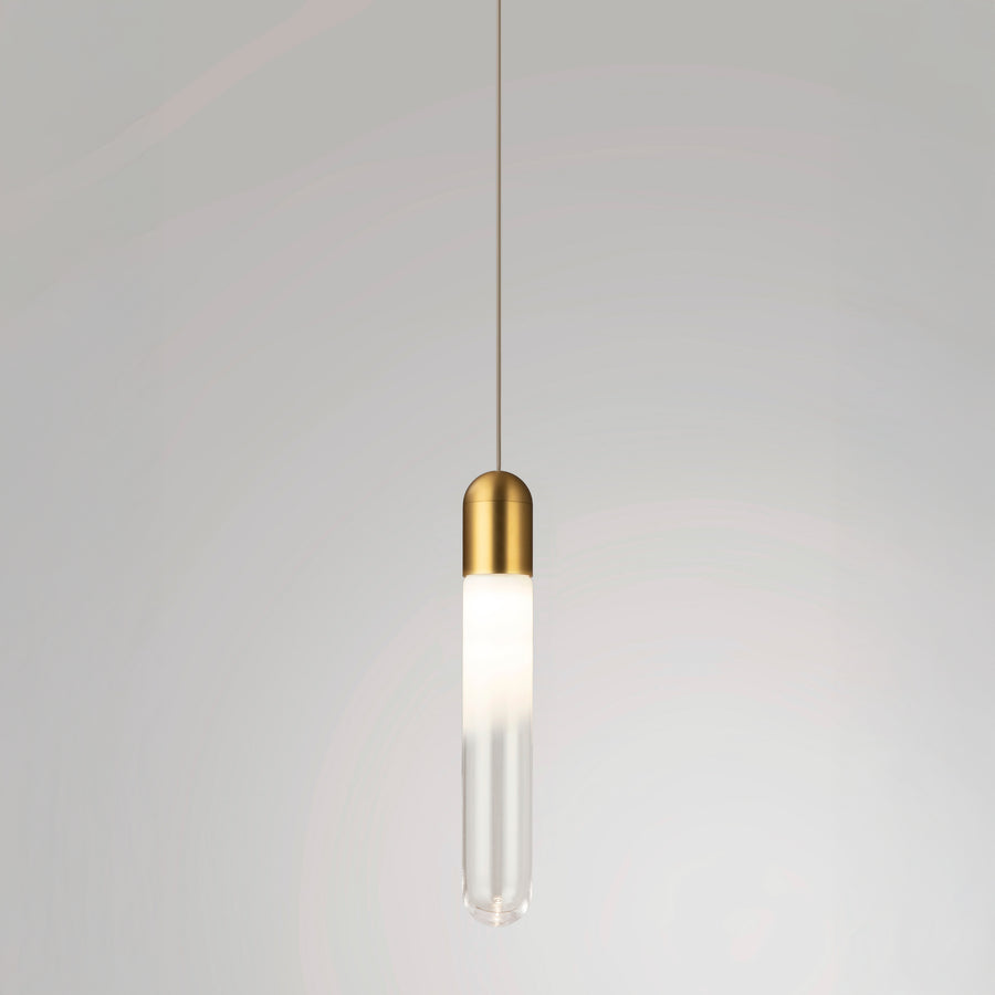 Crystal Capsule 1 Pendant Light – Modern Crystal Pendant
