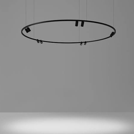 Curved & Circular Track Lighting System – Custom 3 Circuit Track