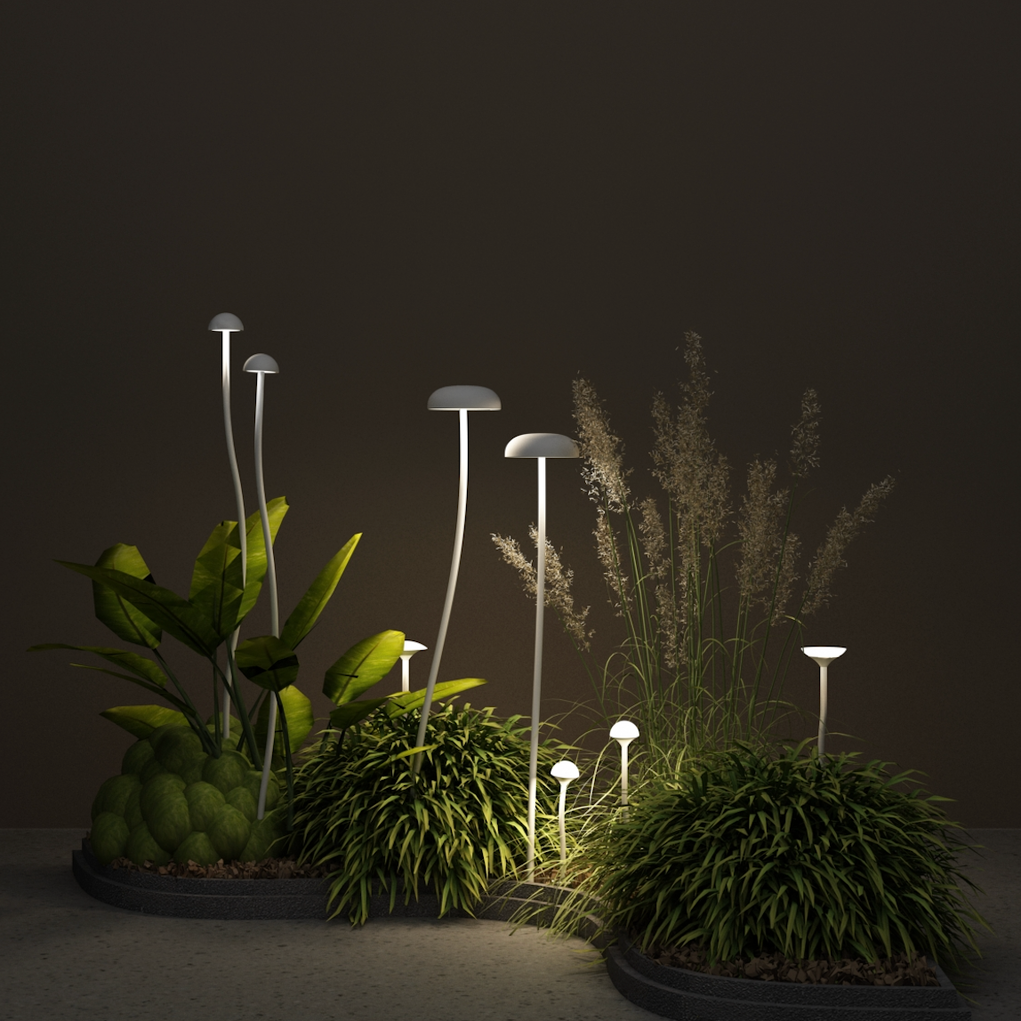 Decorative Mushroom Spike Light – Garden Feature Lighting IP65