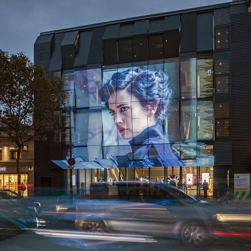 Transparent LED Mesh Display for Retail Windows | PureView Core